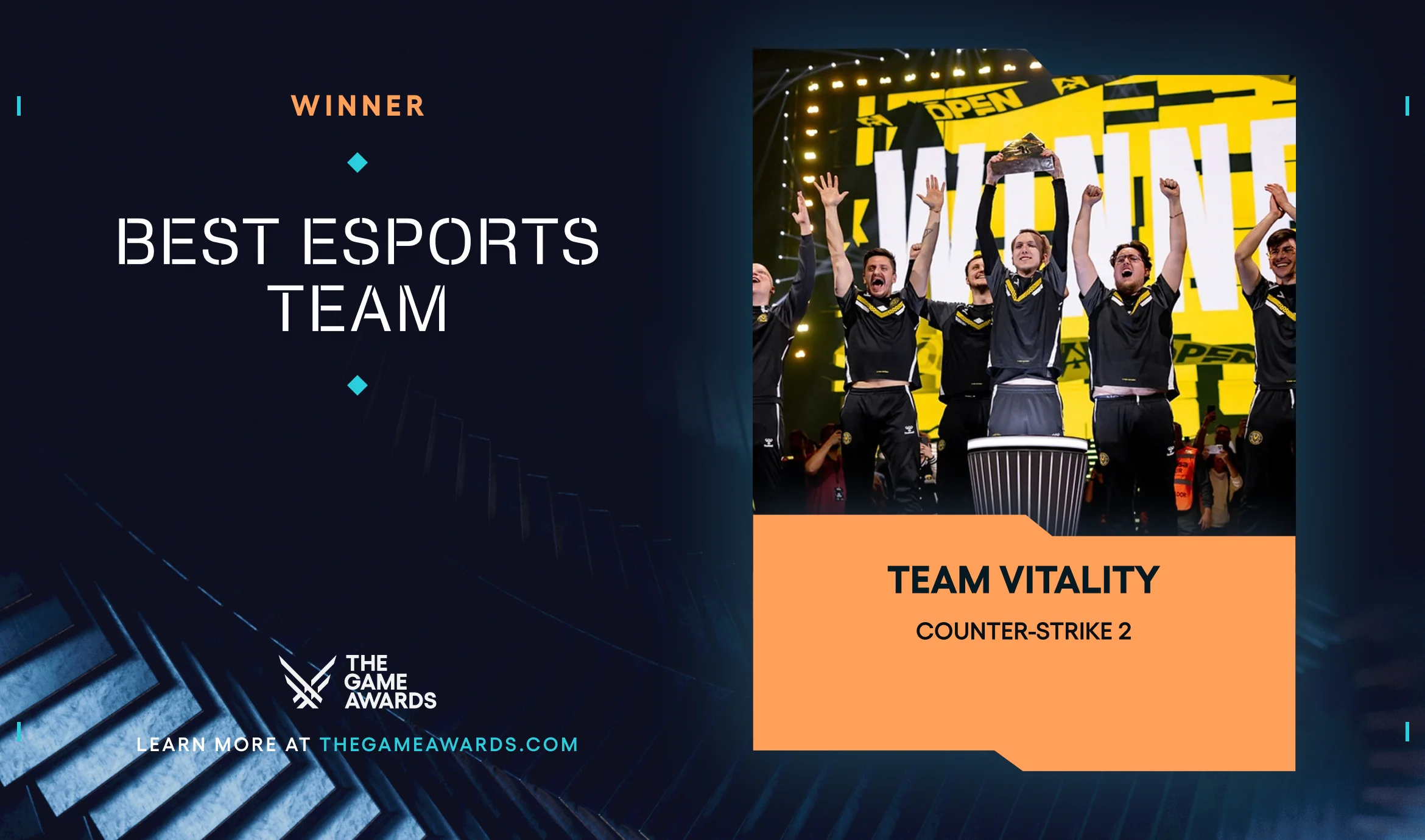 Best Esports Team | Winners | The Game Awards